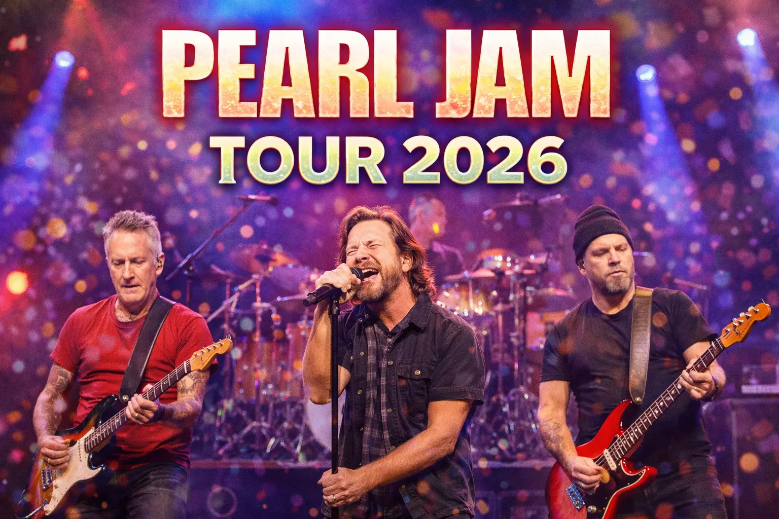 Pearl Jam Tour 2026 | Book Your Tickets - concertntours.com